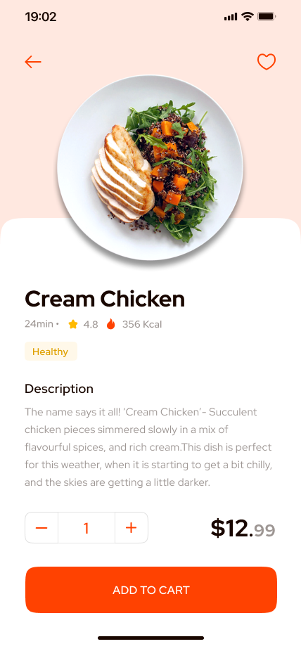 Foodly - Food Delivery App Flutter UI Template by AgnusTech | CodeCanyon